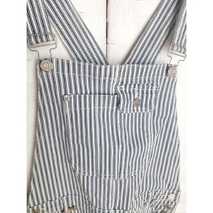 Indigo Rein | Shorts | Indigo Rein Stripe Shortalls In Medium Bluewhite ...